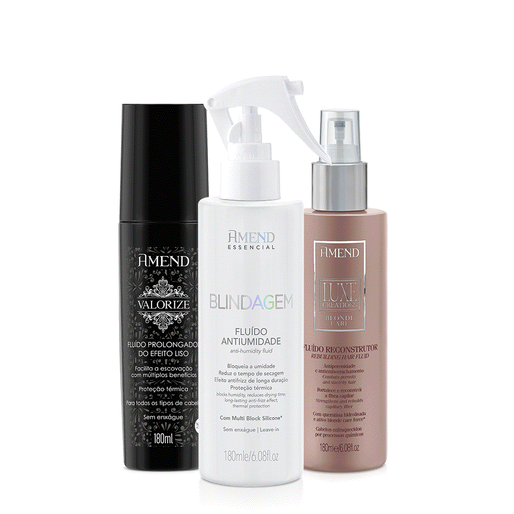 Amend - Kit Fluídos Amend | 3 Produtos