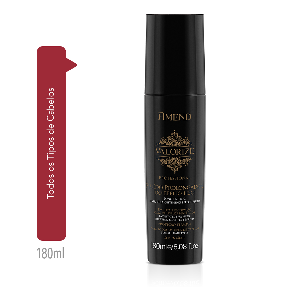 Amend - Fluido Prolongador De Efeito Liso Valorize 180Ml