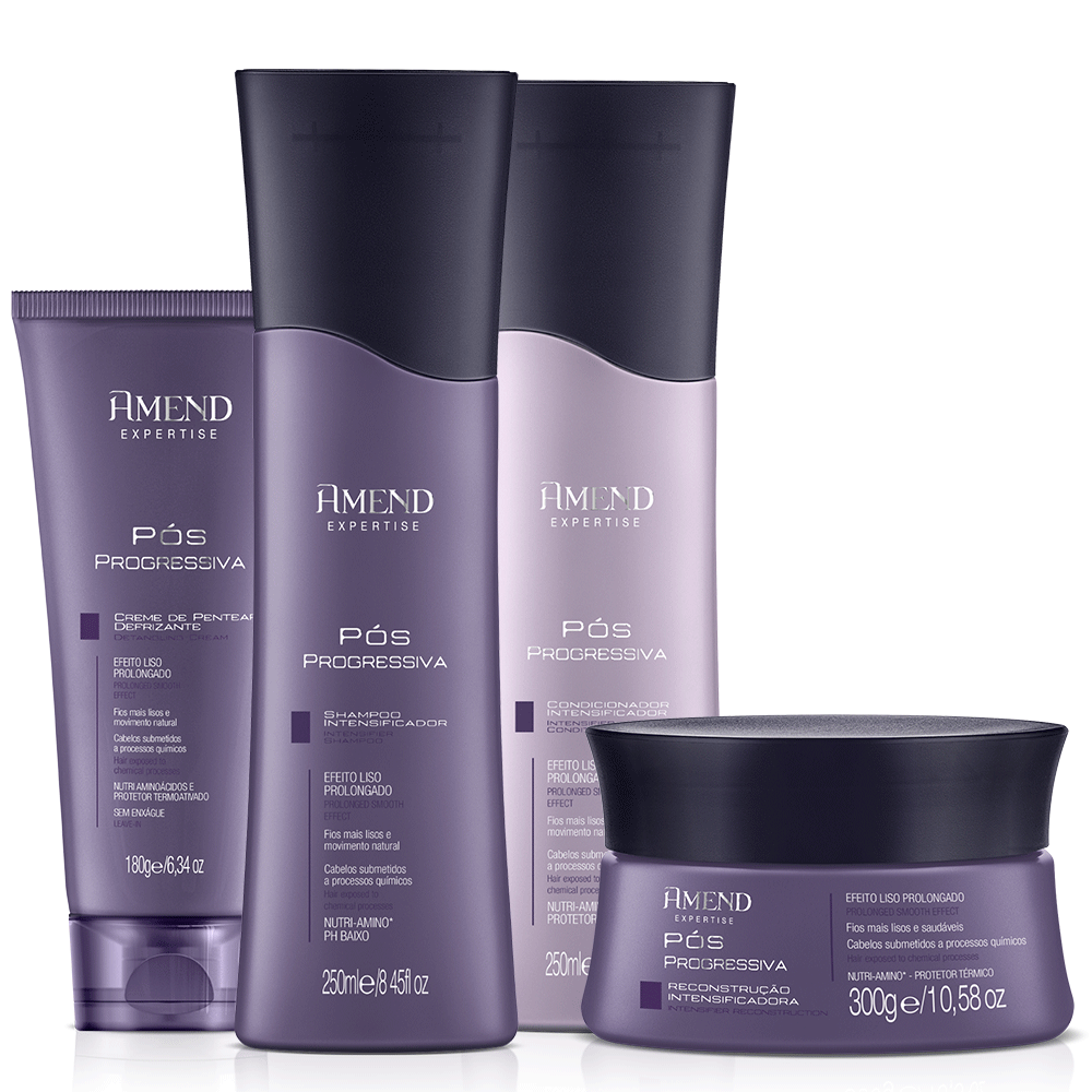 Amend - Kit Amend Expertise Pós Progressiva | 4 produtos