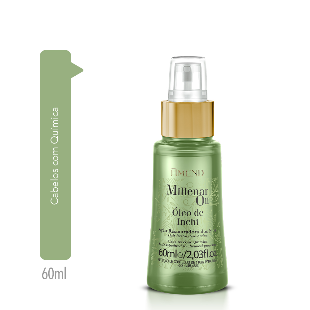 Amend - Óleo De Inchi Propriedades Restauradoras Amend Millenar Oil 60Ml