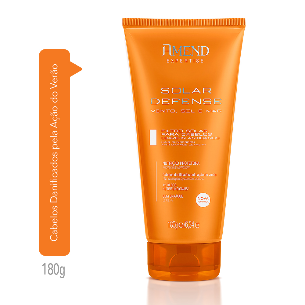 Amend - Leave-In Anti Danos Com Filtro Solar Solar Defense Expertise 180G