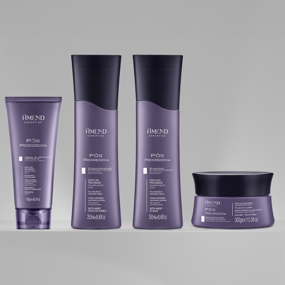 Amend - Kit Amend Expertise Pós Progressiva | 4 produtos