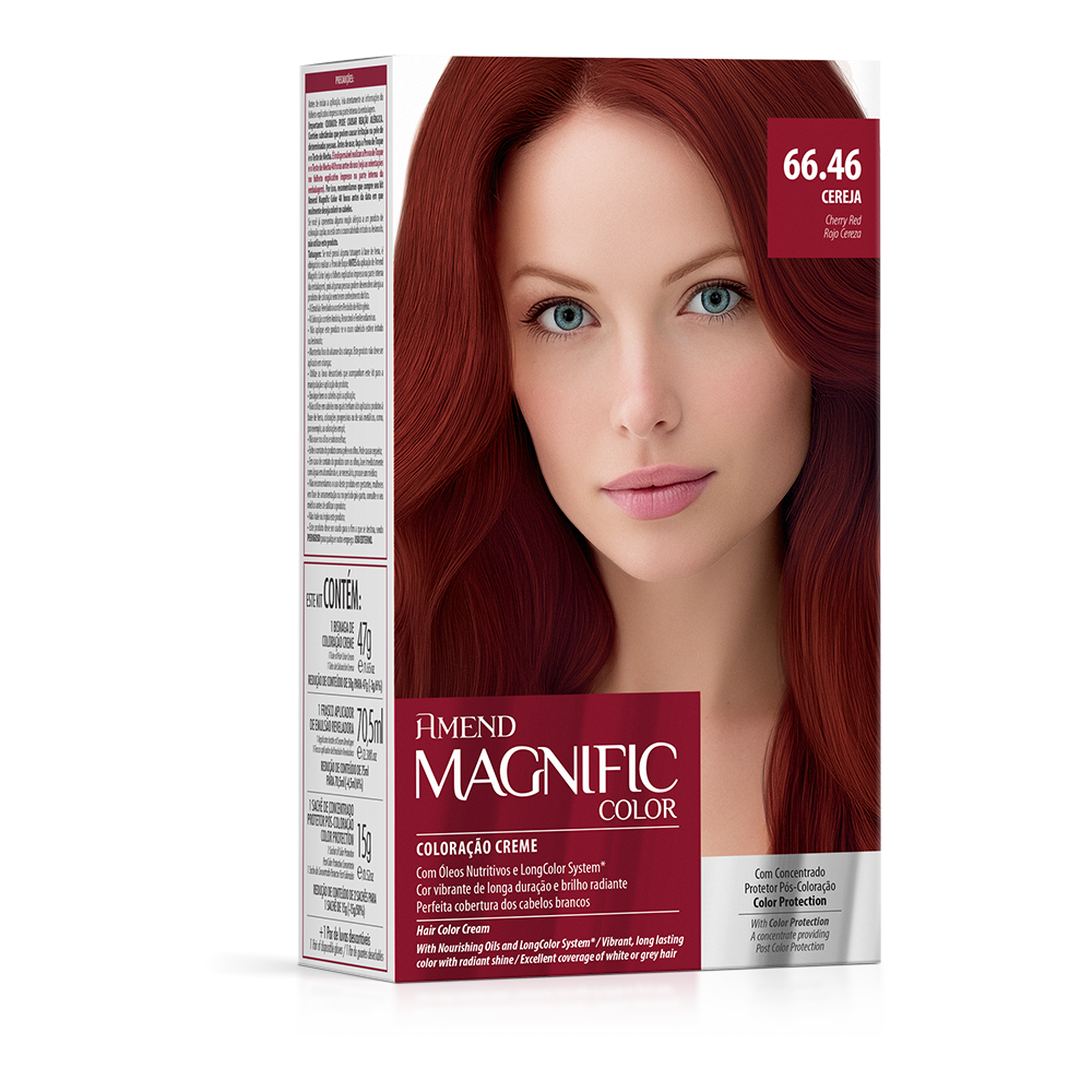 Amend - Coloracao Creme 6646 Cereja Amend Magnific Color
