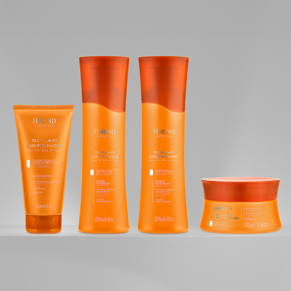 Amend - Kit Amend Antidanos Expertise Solar Defense | 4 Produtos