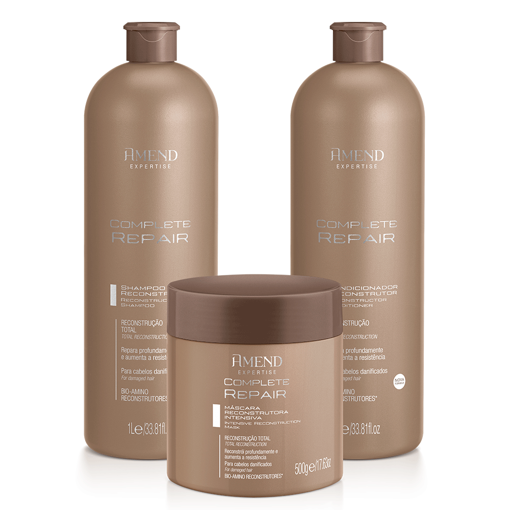 Amend - Kit Complete Repair 1L | 3 produtos