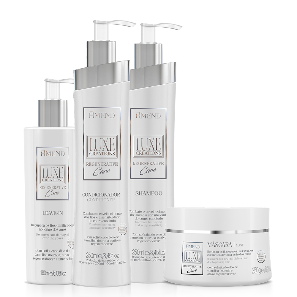 Amend - Kit Amend Luxe Creations Regenerative Care | 4 produtos