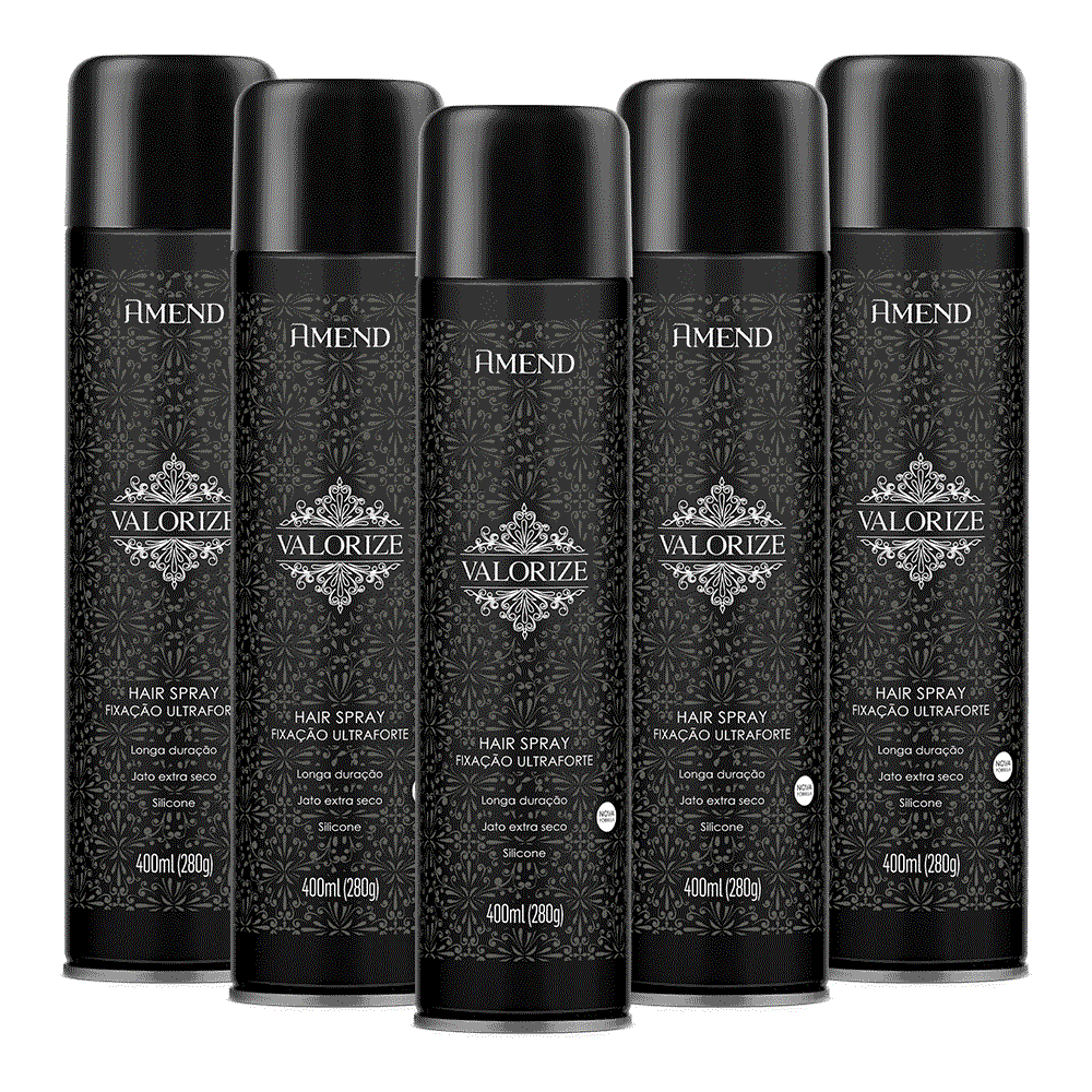Amend - Kit Hair Spray Amend Valorize Ultraforte 400ML | 5 produtos