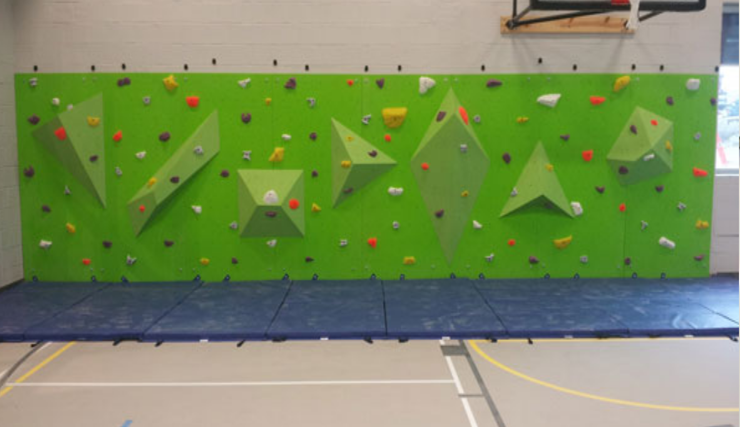 Modular Wood Wall Climbing Panel - 4ft x 4ft
