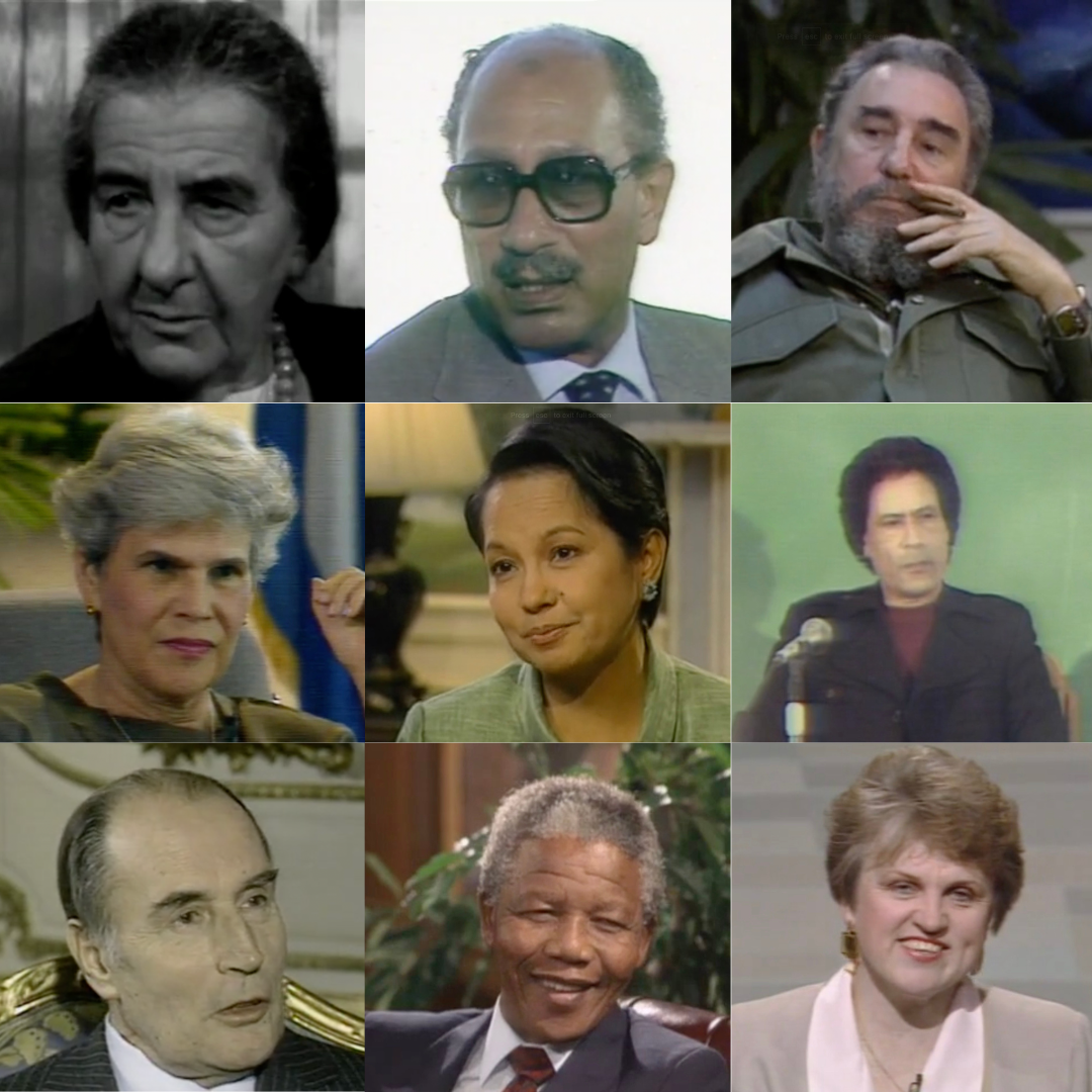 Interviews with Foreign Leaders