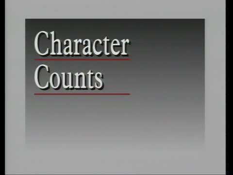 Character Counts - American Archive of Public Broadcasting