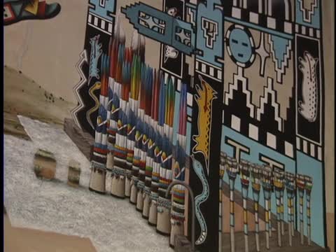 #73 Surviving Columbus; Sc73; Footage showing the inside of the Zuni ...