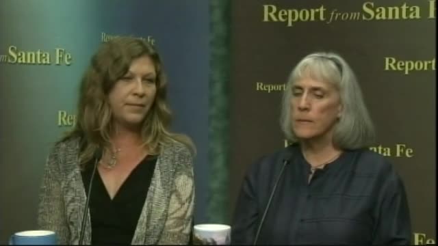 Report from Santa Fe; Peggy Johnson and Laura Paskus - American Archive ...