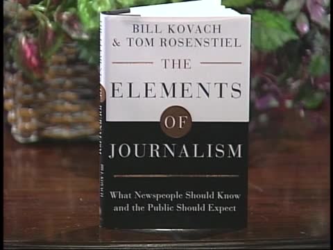 A Word on Words; Bill Kovach And Tom Rosentiel; 2925 - American Archive ...