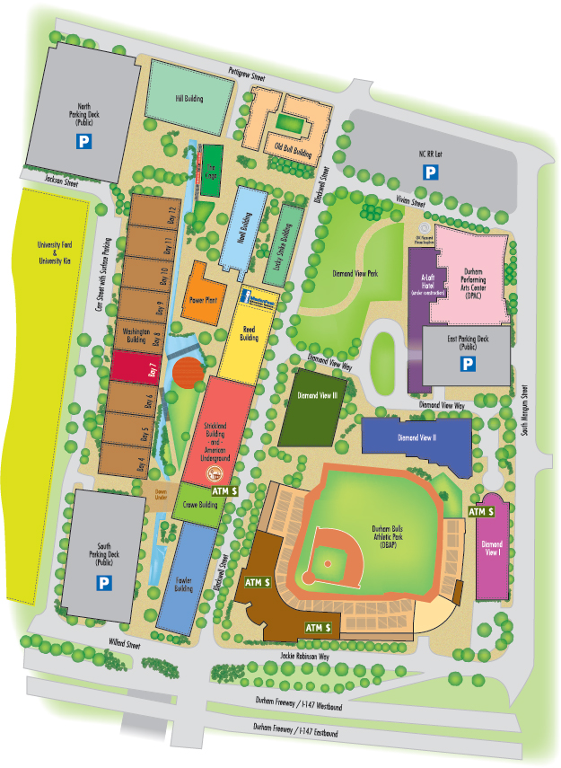 American Tobacco Campus Web Site