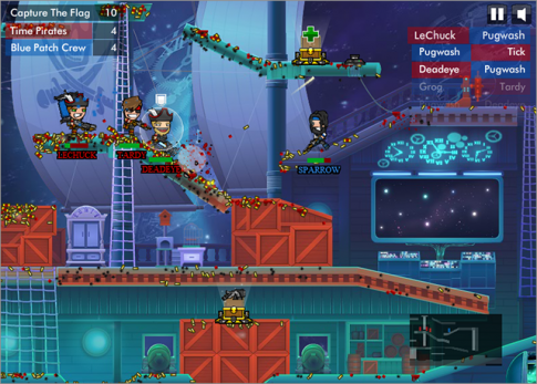 Epic Time Pirates - Gather Your Squad and Commence Blasting!