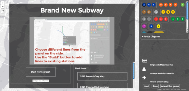 Brand New Subway: Design Your Own NYC Subway Map