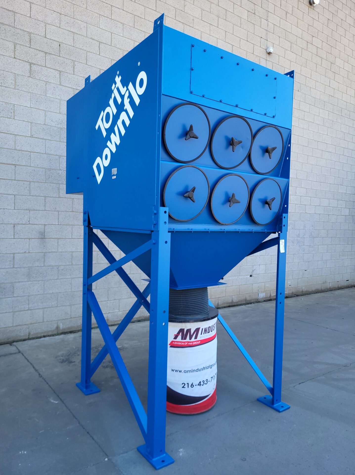 6,000 cfm Donaldson Torit 2DF12 Cartridge Dust Collector AM23421 - AM ...