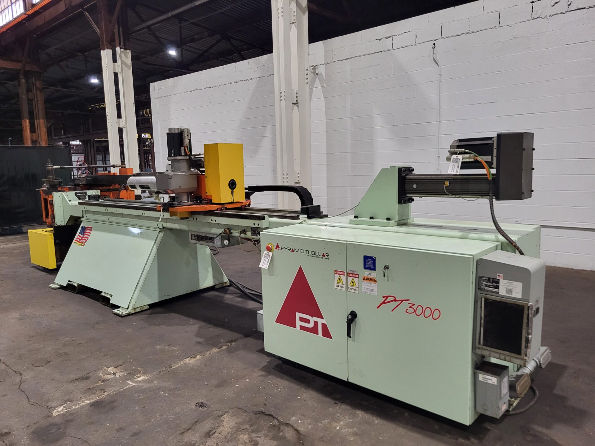 3" Pyramid EPT3000 CNC Tube Bender AM23510 - AM Industrial