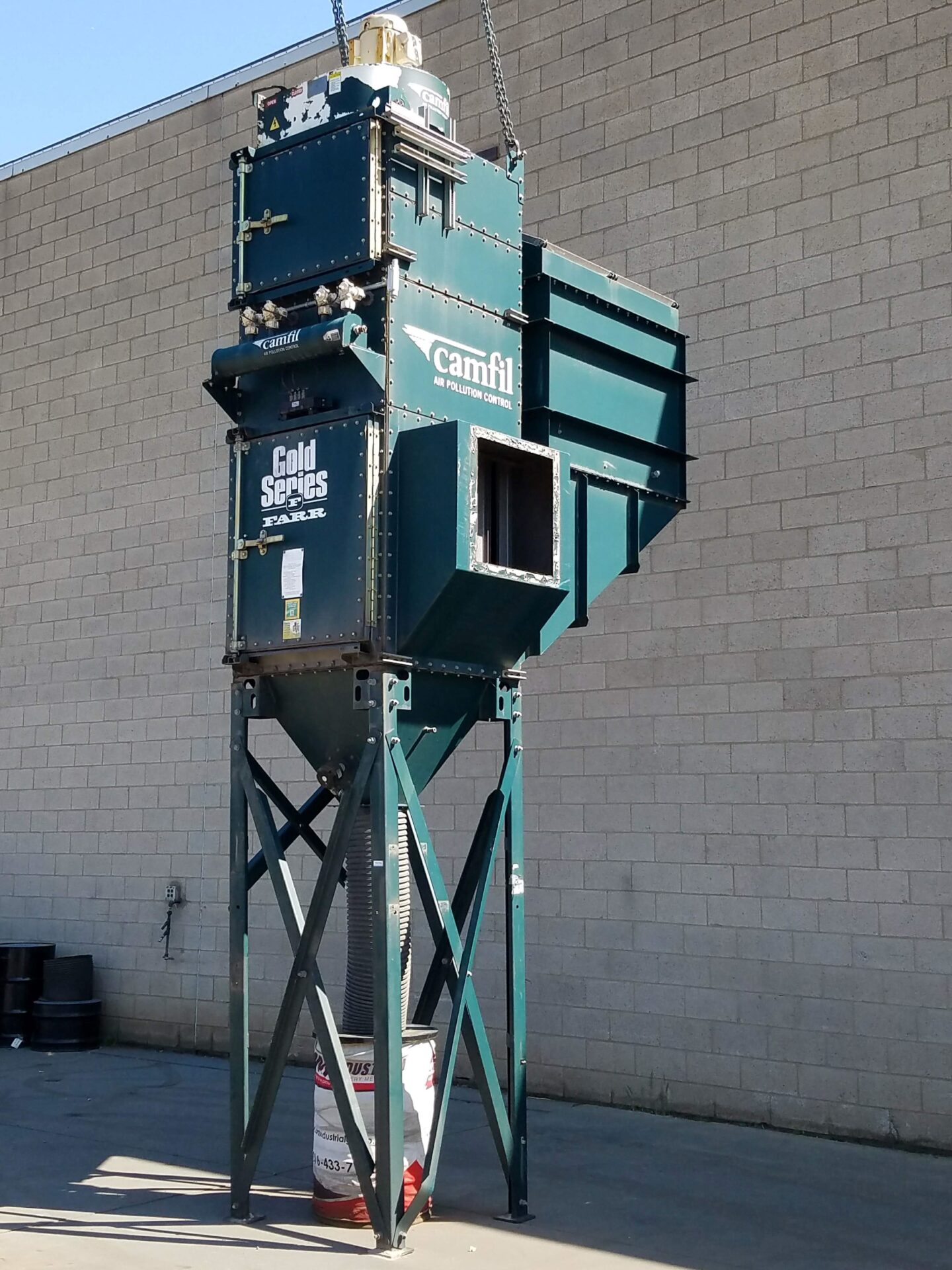 3,000 cfm Camfil Farr GS-4 ISMF Cartridge Dust Collector AM23634 - AM ...