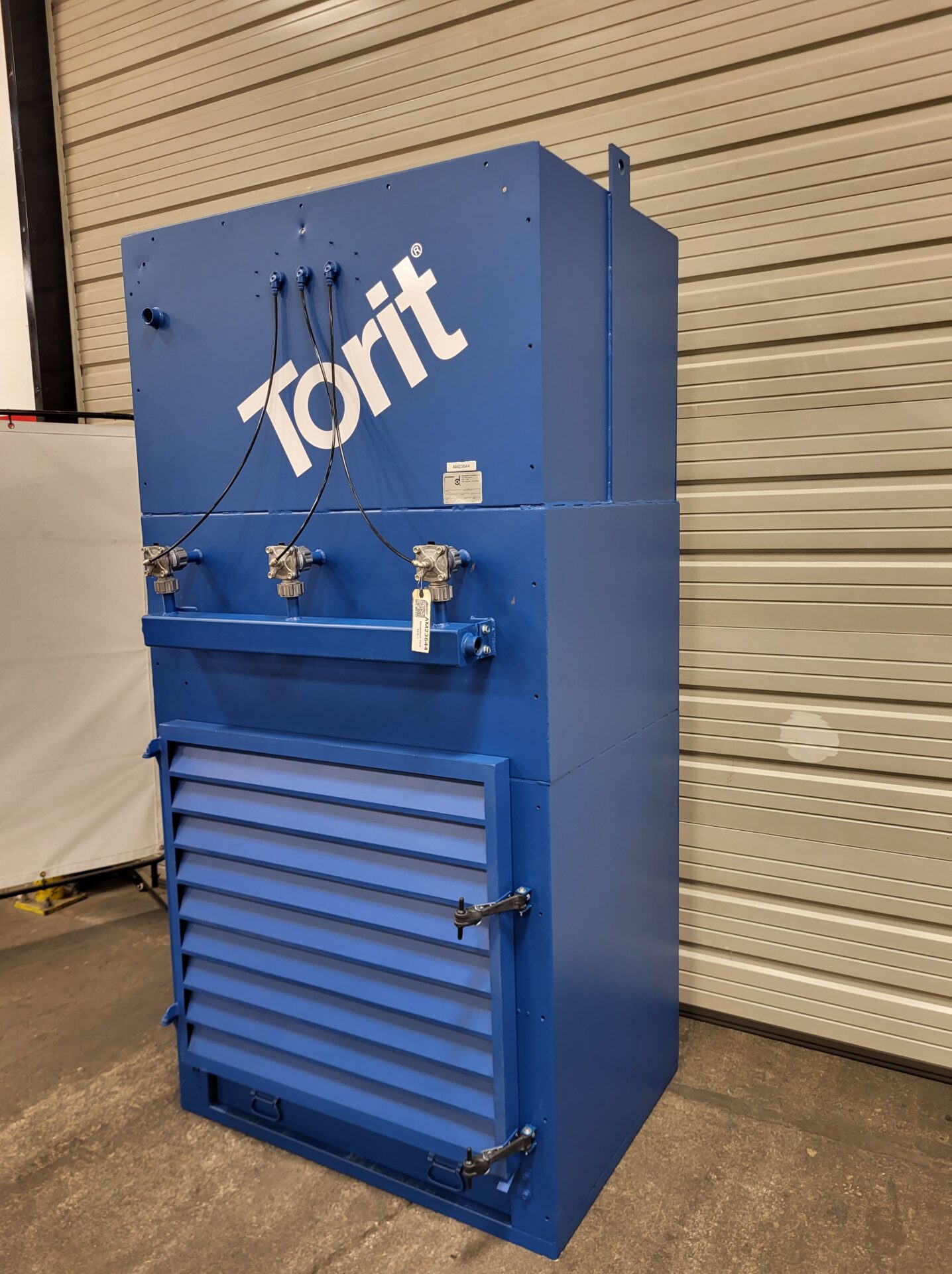 4,500 cfm Donaldson Torit ECB-1 Booth & Backdraft Dust Collector ...