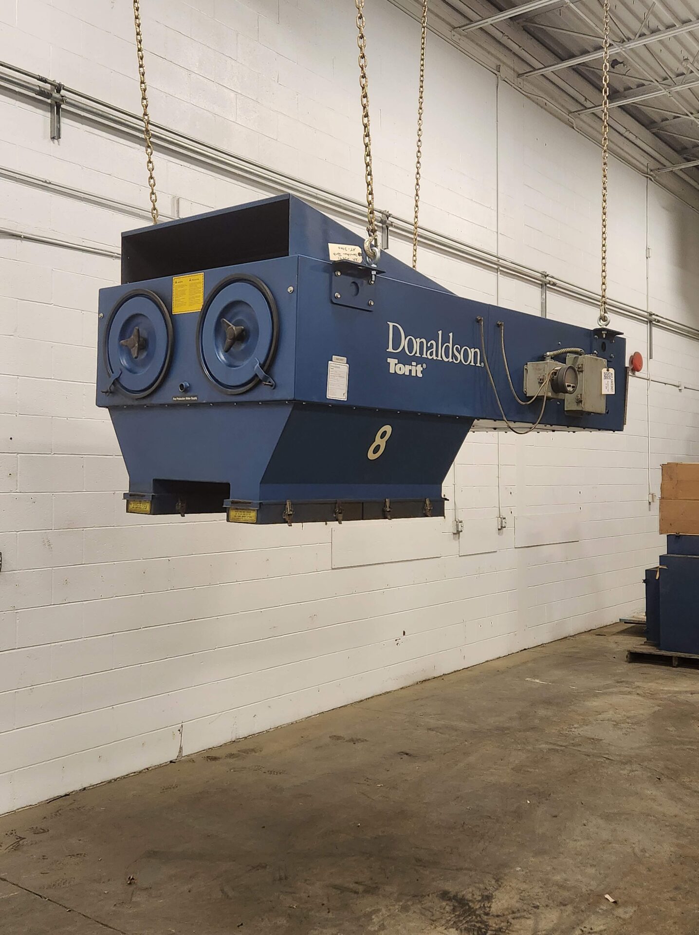 3,000 cfm Donaldson Torit AT-3000 Fume Collection Dust Collector ...