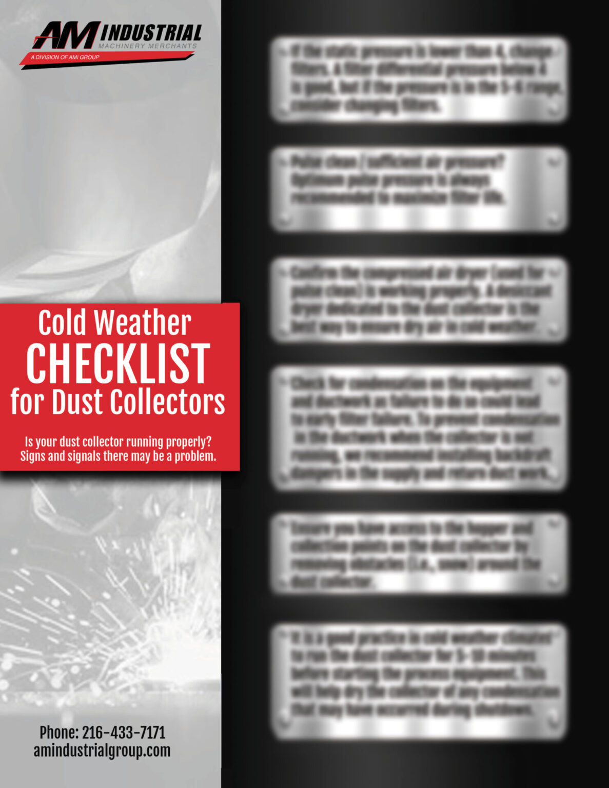 Download Cold Weather Checklist - AM Industrial