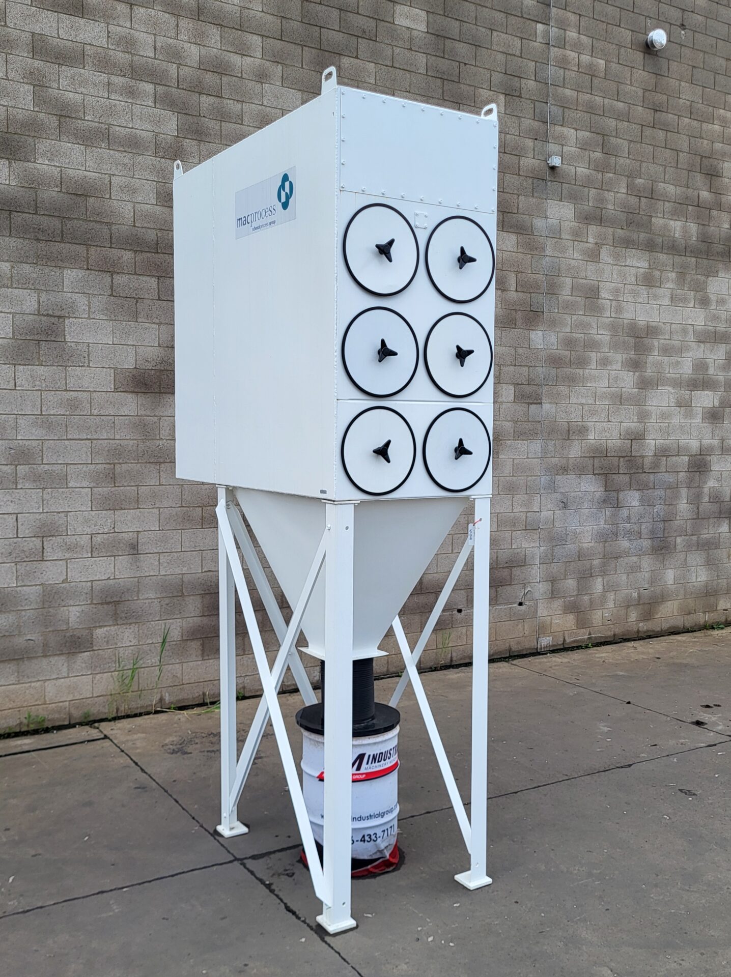 8,000 cfm Mac Process 3MTF12 Cartridge Dust Collector AM22434 - AM Industrial