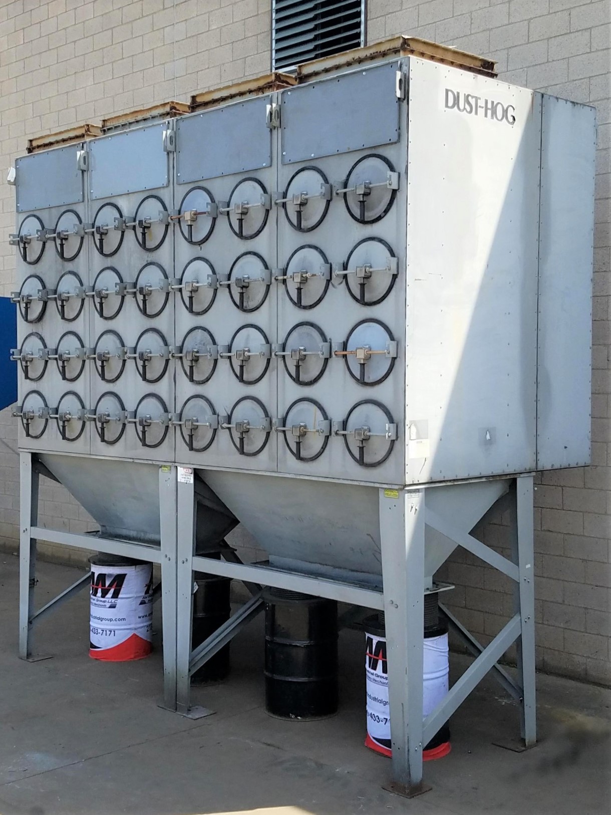 Used 42,000 cfm UAS/Dust-Hog #SBD64-4 Cartridge Dust Collector | AM19384