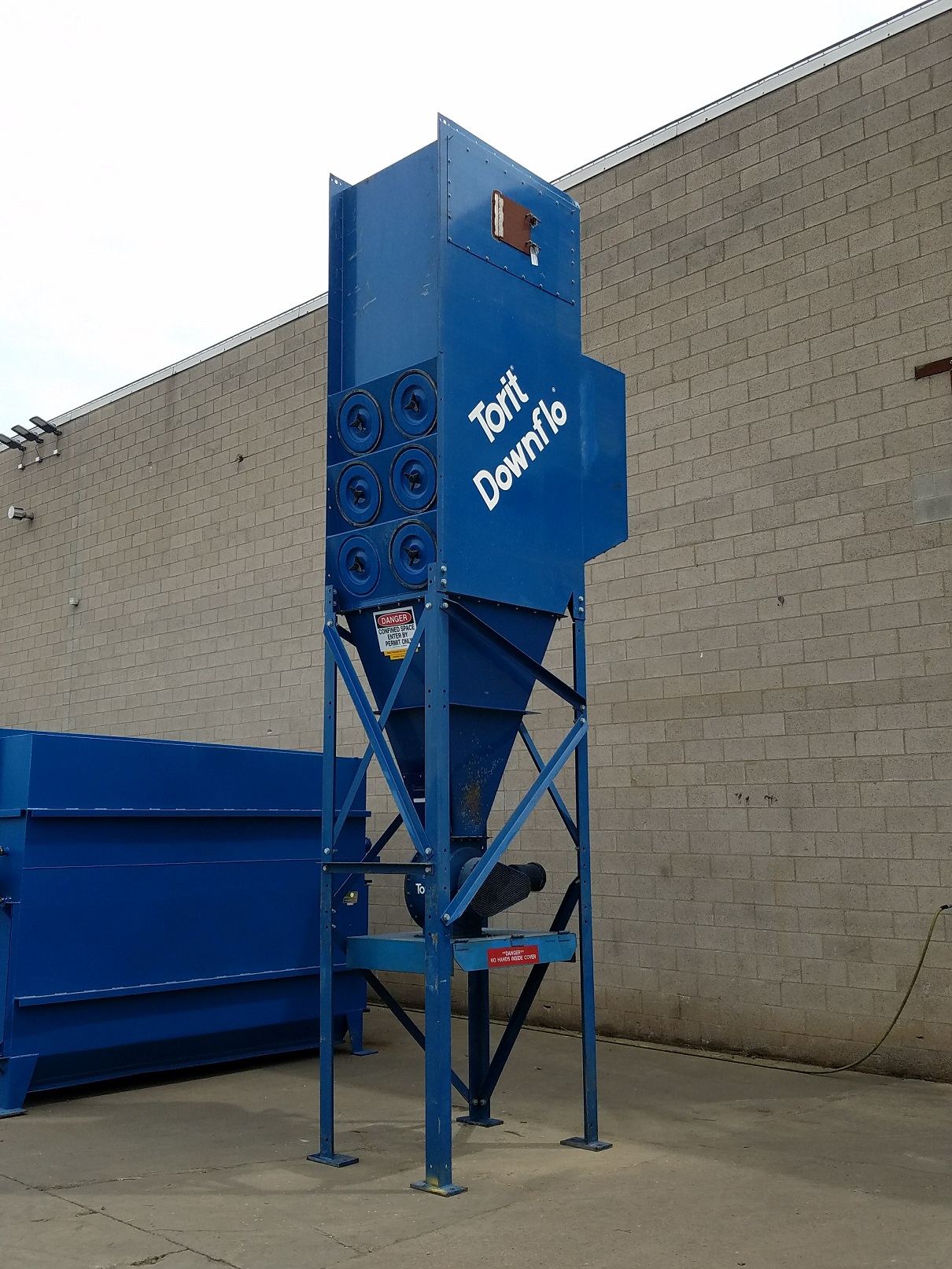 6,000 cfm Donaldson Torit DFT3-12 Cartridge Dust Collector AM22582 - AM ...