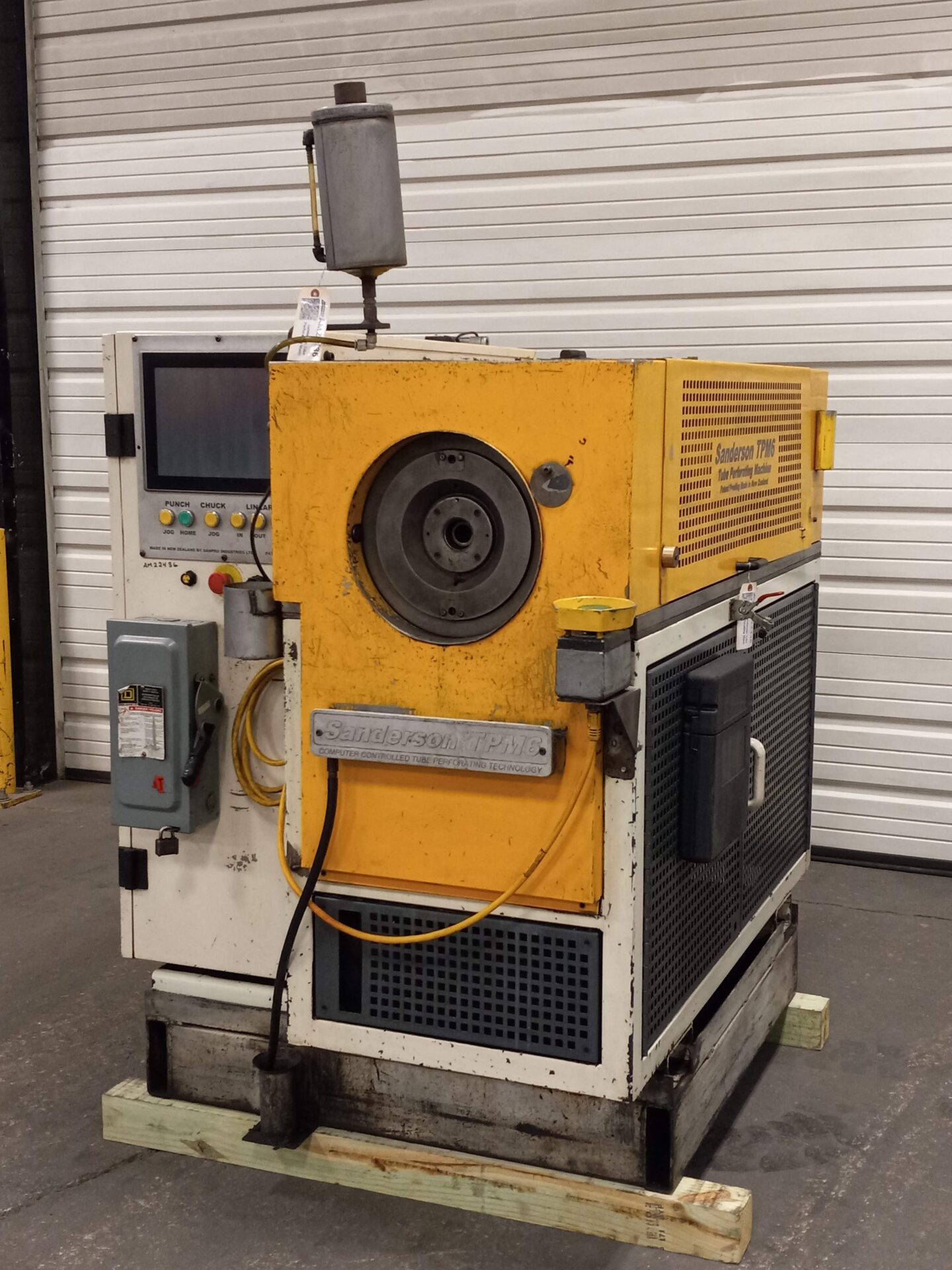 6" Sanderson TPM6 CNC Tube Perforating Machine AM22436 - AM Industrial