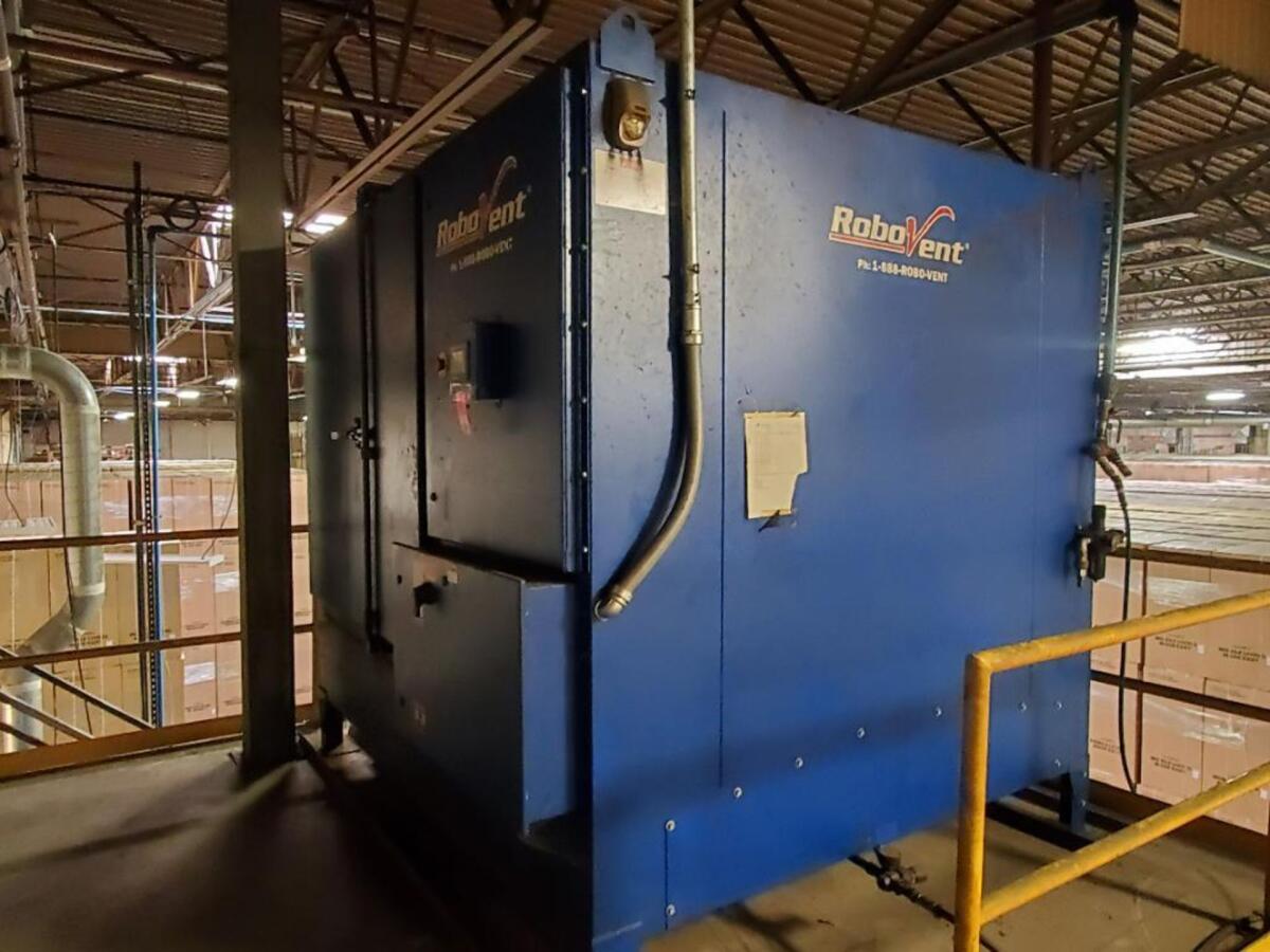26,000 cfm Robovent Cartridge Dust Collector | AM Industrial Machinery
