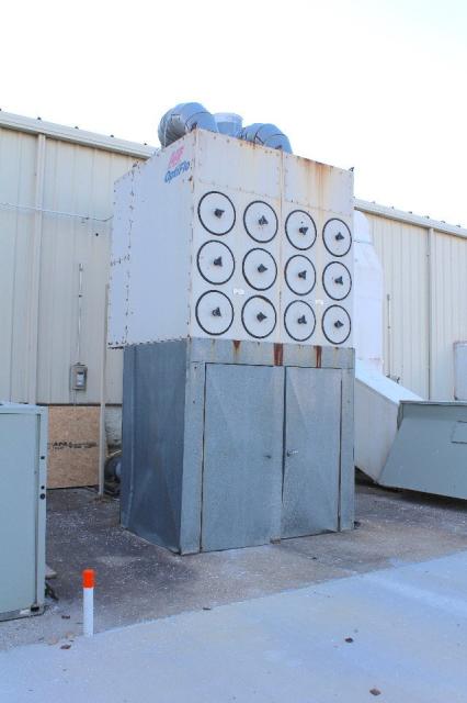 Used 15,000 cfm AAF Optiflo #3RC24 Cartridge Dust Collector