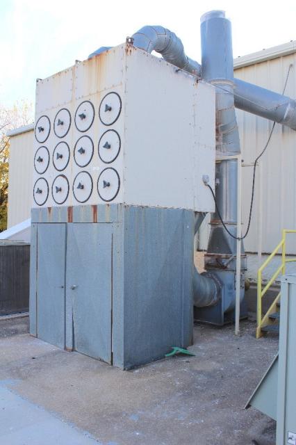 Used 15,000 cfm AAF Optiflo #3RC24 Cartridge Dust Collector