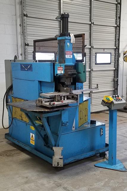 Used 3" Eagle #TC-80 DC Tube Cut-Off Machine for Sale
