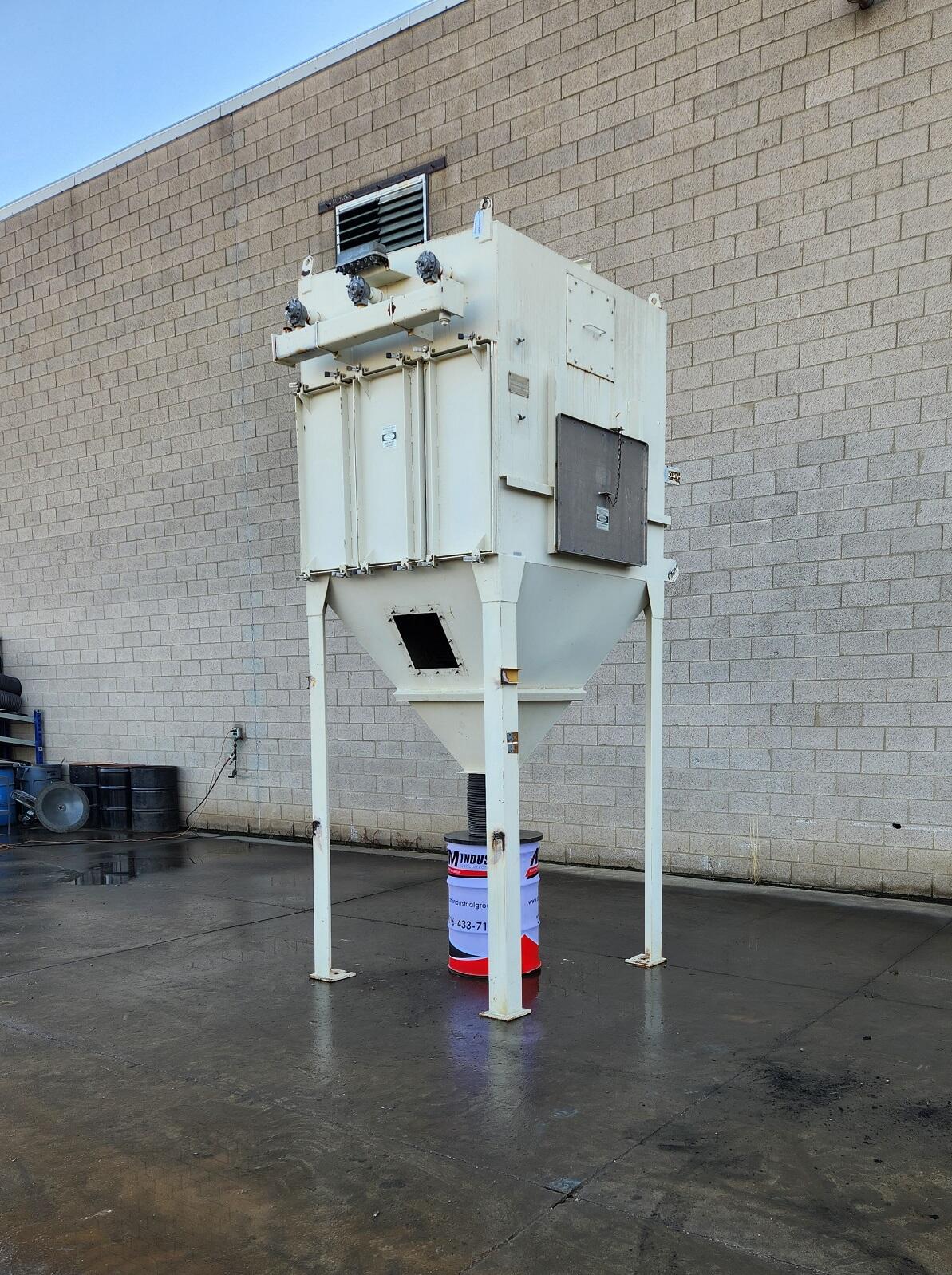 7,500 cfm Wheelabrator #34 WCC 36 Cartridge Dust Collector AM22037 - AM ...