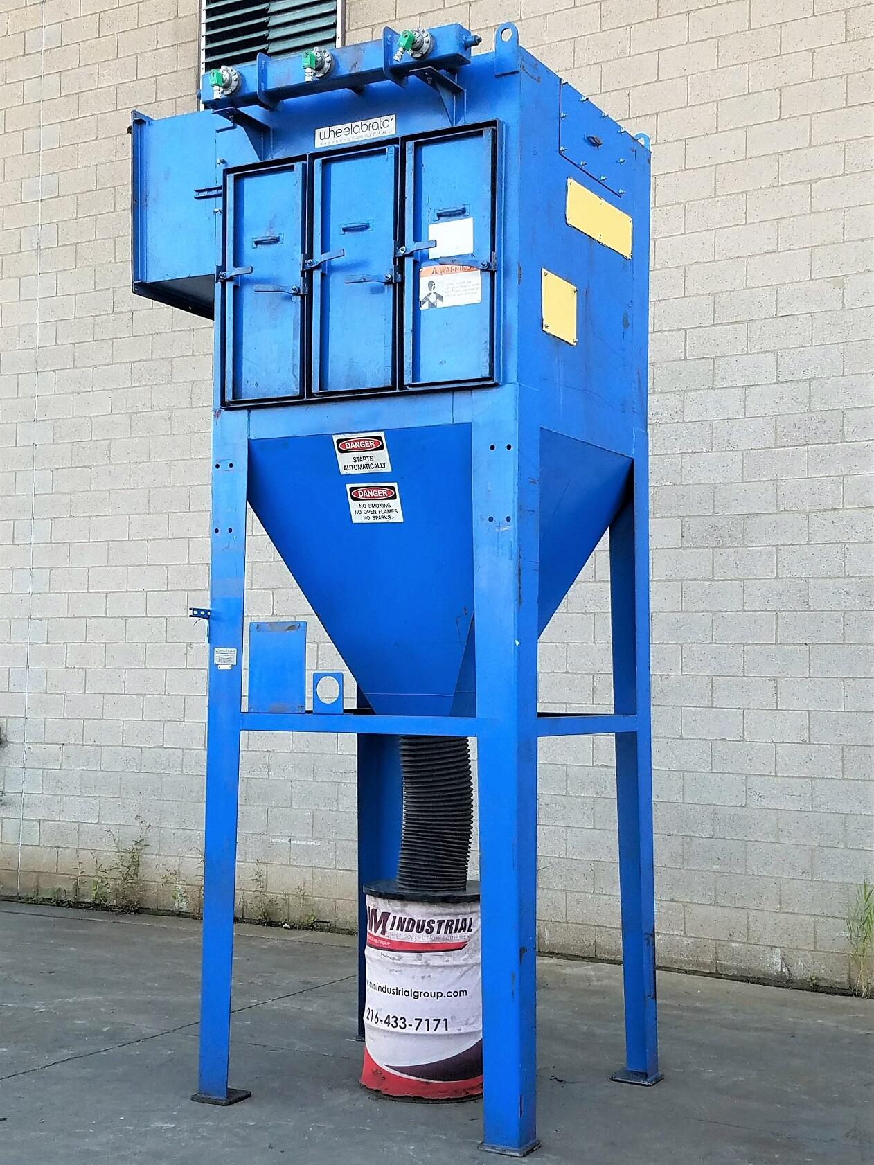 6,000 cfm Wheelabrator #33 WCC Cartridge Dust Collector AM22004 - AM ...