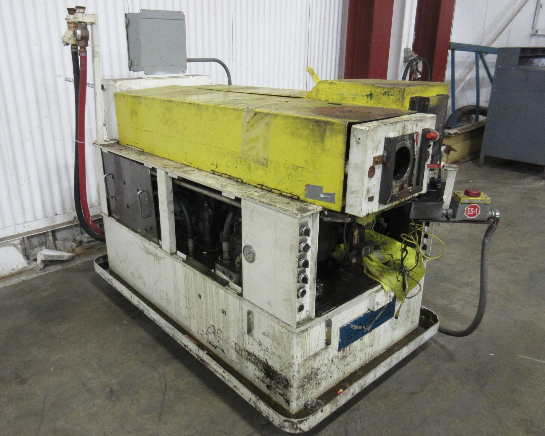 3" Eagle #IO Tube End Sinzing & Forming Machine