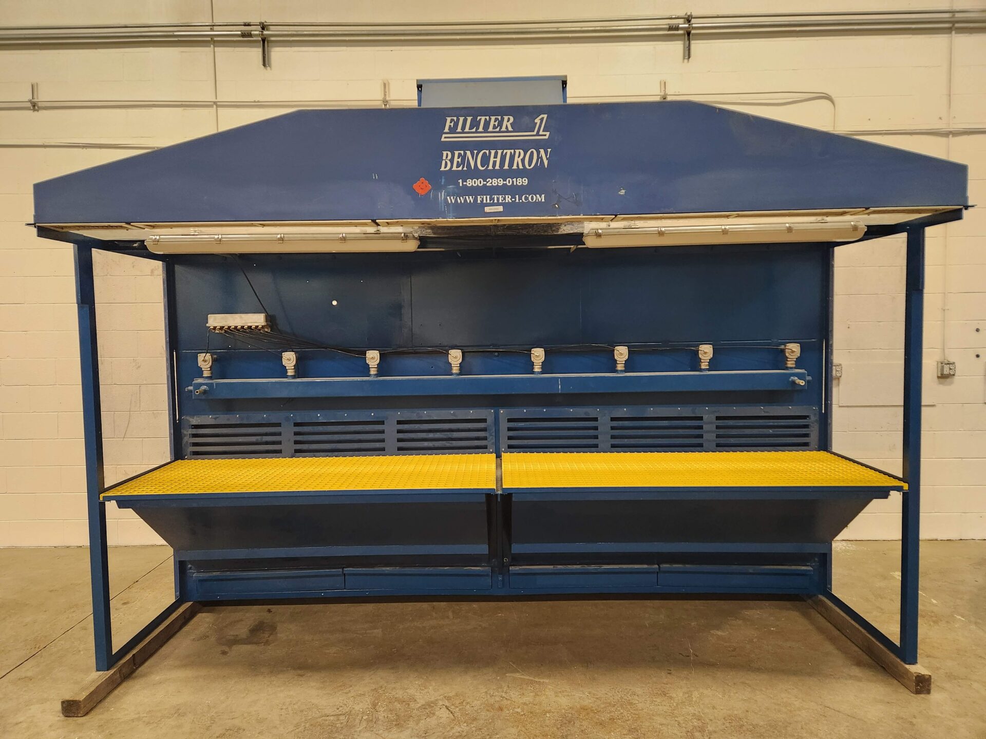 10,000 cfm Filter-1 BFS-12-8-7.5-H Downdraft Dust Collector AM22680 ...