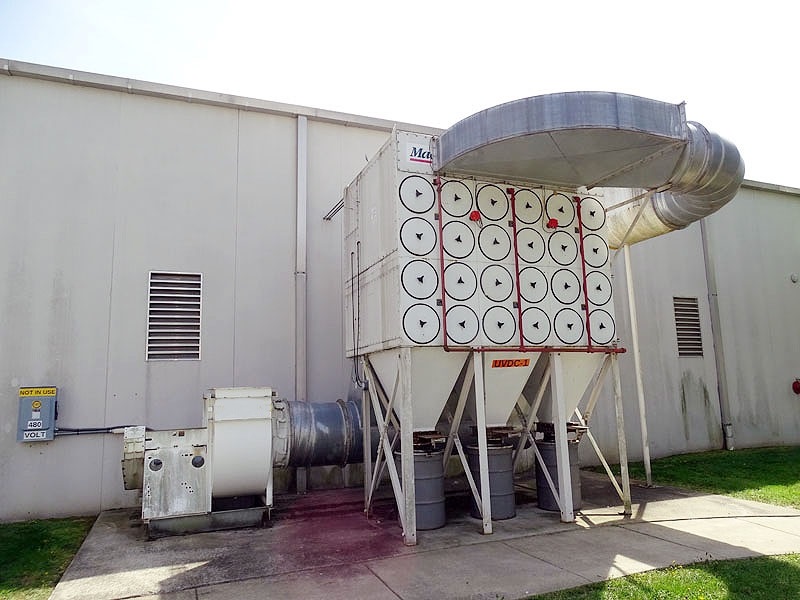 30,000 cfm Mac Process 4MTF48 Cartridge Dust Collector AM22637 - AM ...