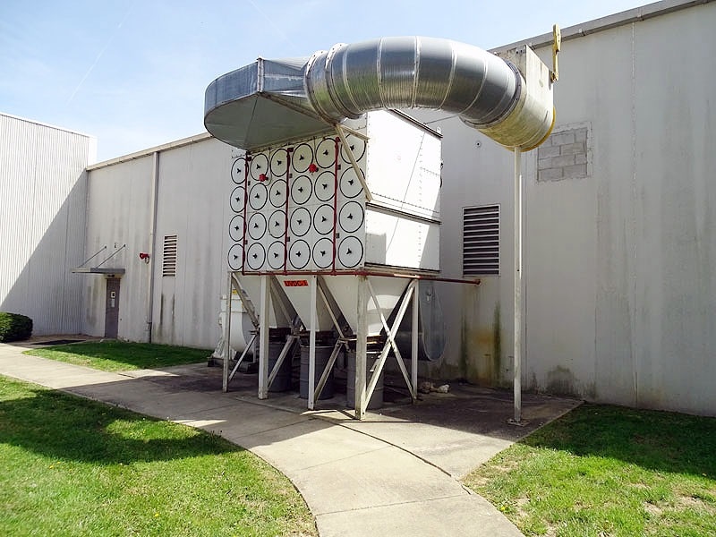 30,000 cfm Mac Process 4MTF48 Cartridge Dust Collector AM22637 - AM ...