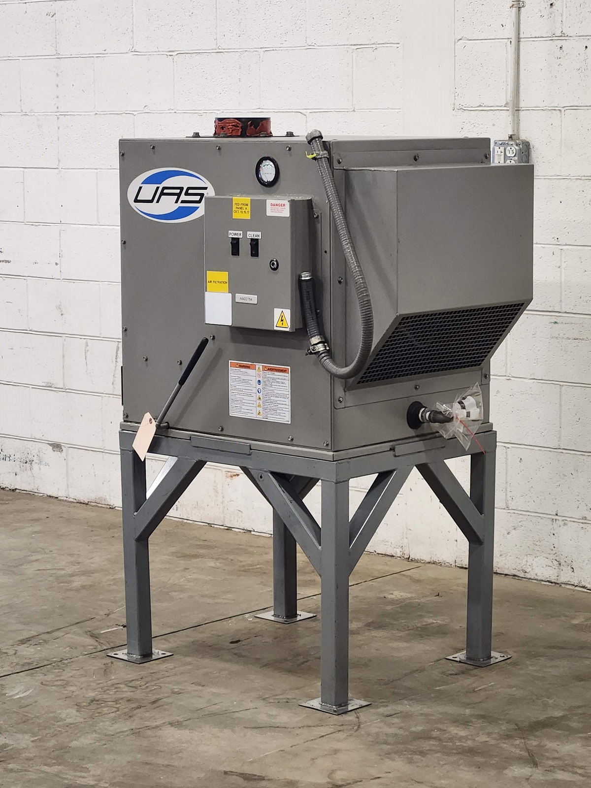 750 cfm Dust-Hog / UAS VF-750 Cartridge Dust Collector AM22764 - AM ...