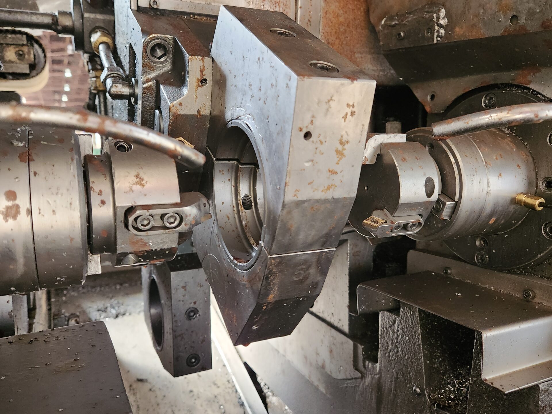 3.1" Sinico Sin-O-Matic TOP 2000 CSV Twin Spindle CNC Cutting Machine ...