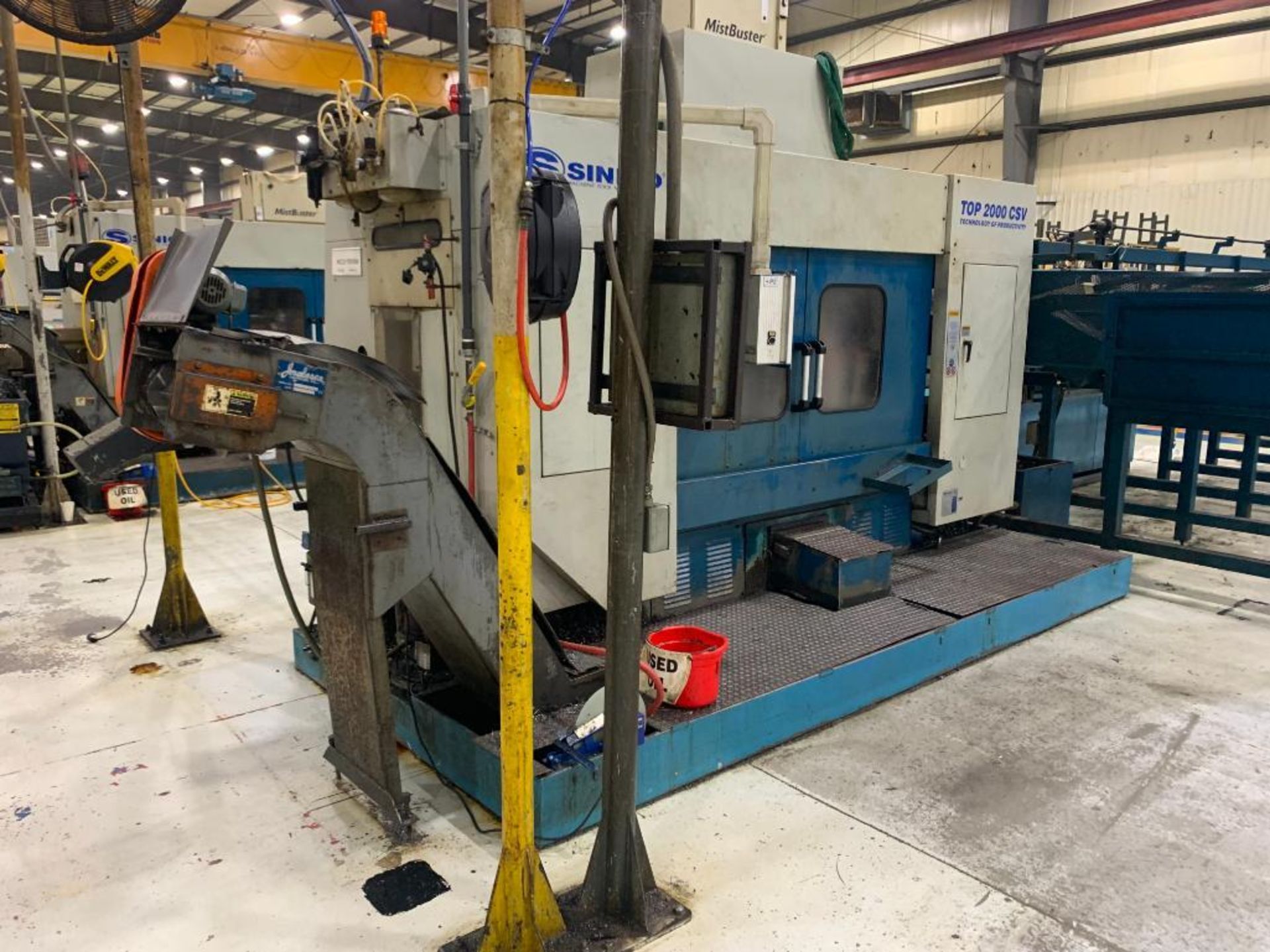 3.5" Sinico Sin-O-Matic TOP2000 Twin Spindle CNC Cutting Machine ...