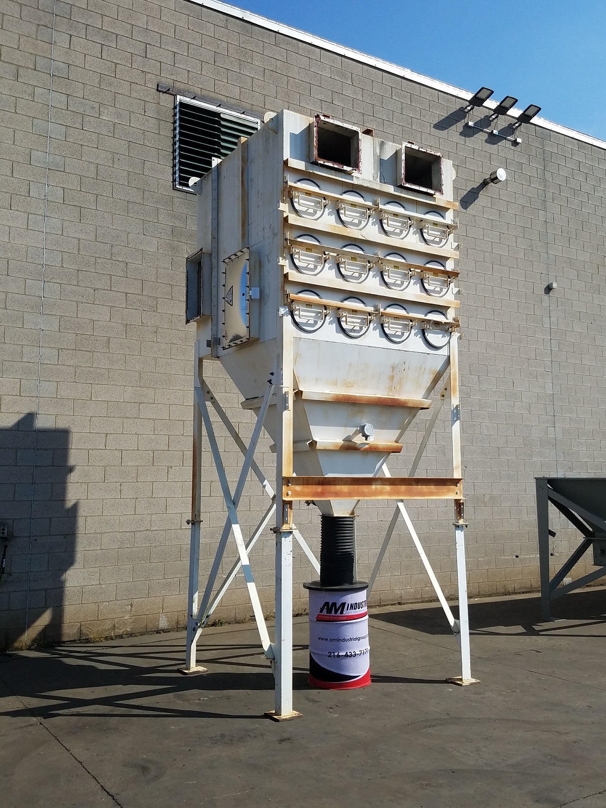 12,000 cfm Sly HCF-4-3-52 Cartridge Dust Collector AM22882 - AM Industrial