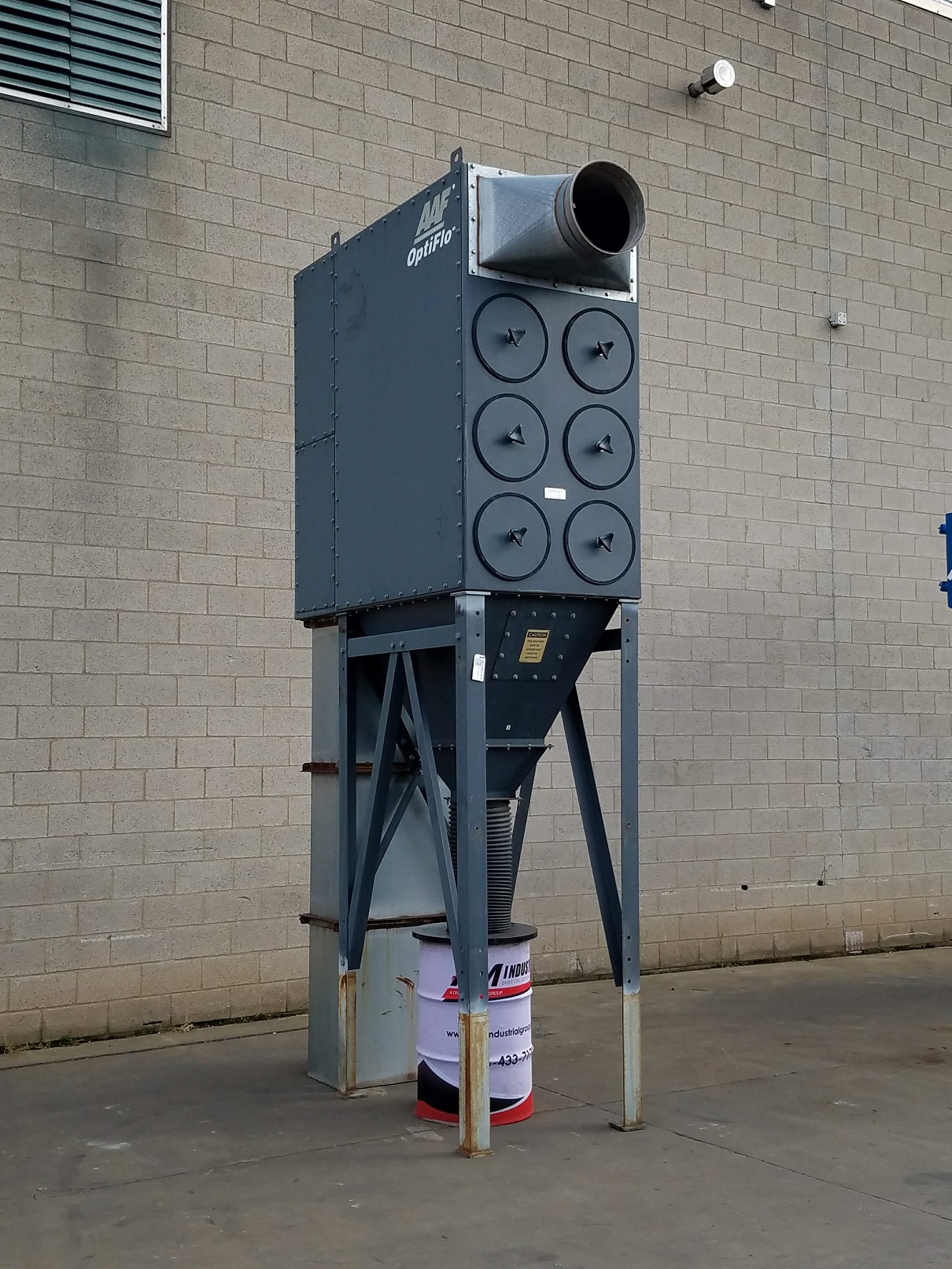 8,000 cfm American Air Filter 3RC12 Cartridge Dust Collector AM22928 ...