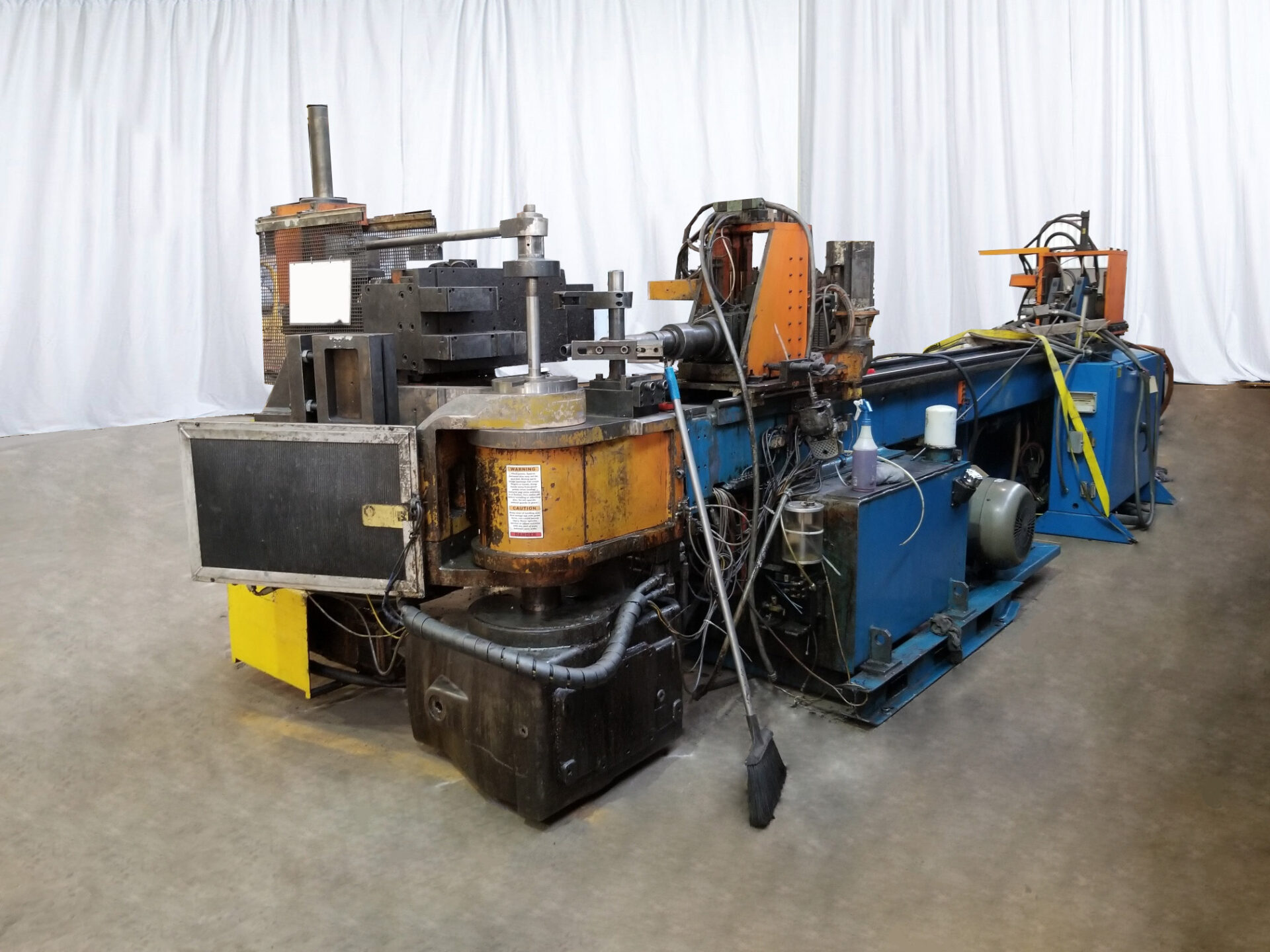 4" Adaptive Motion 3-axis CNC Heavy Duty Mandrel Type Tube Bender ...