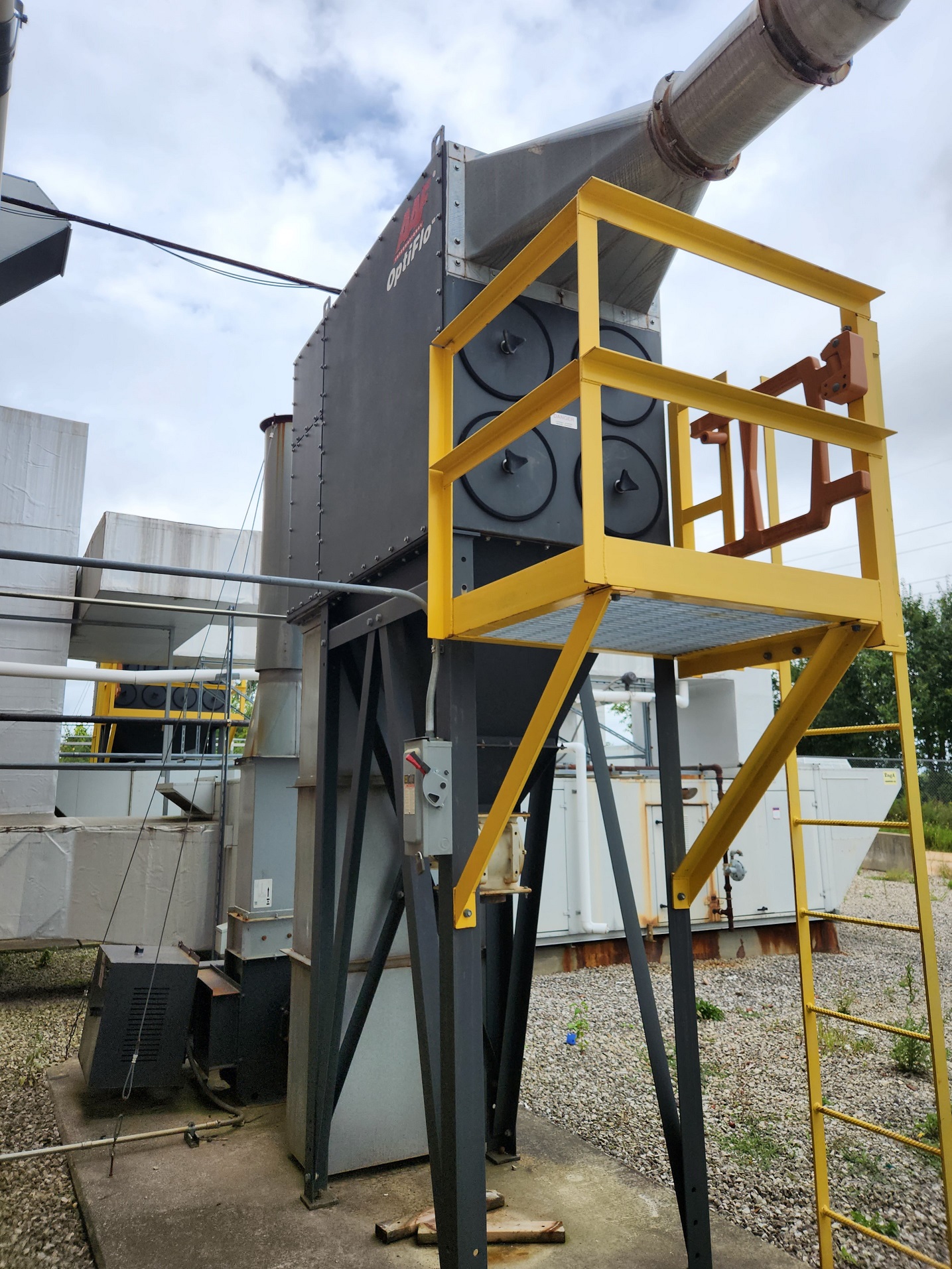 5,000 cfm American Air Filter 2RC8 Cartridge Dust Collector AM22930 ...