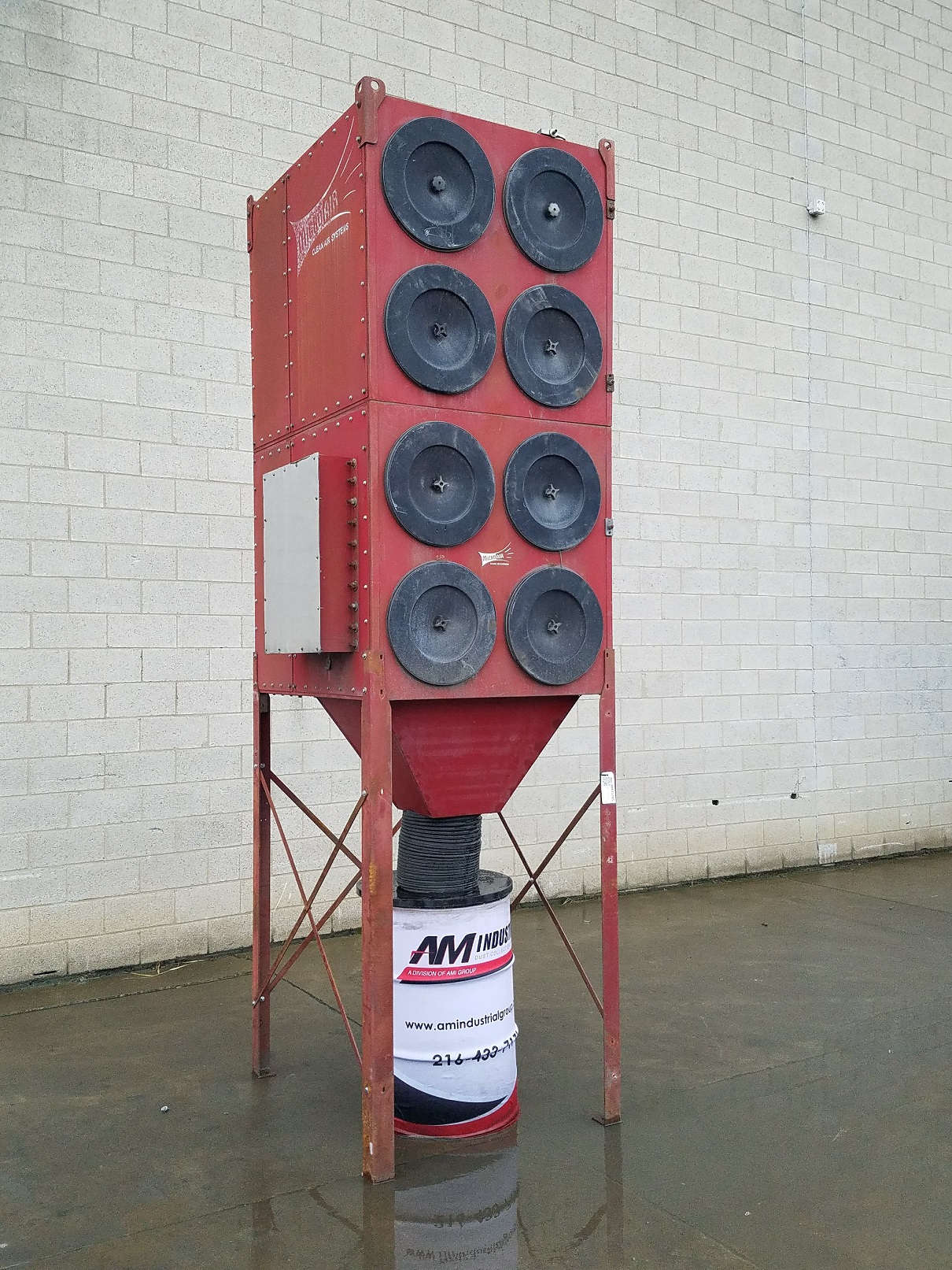 4,000 cfm Micro Air RP8-1 Cartridge Dust Collector AM23105 - AM Industrial