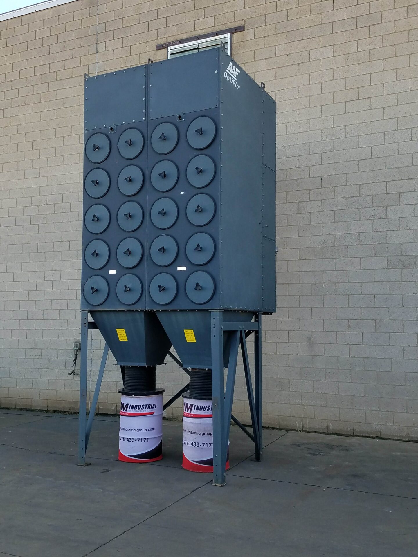 24,000 cfm American Air Filter 5RC40 Cartridge Dust Collector AM23024 ...