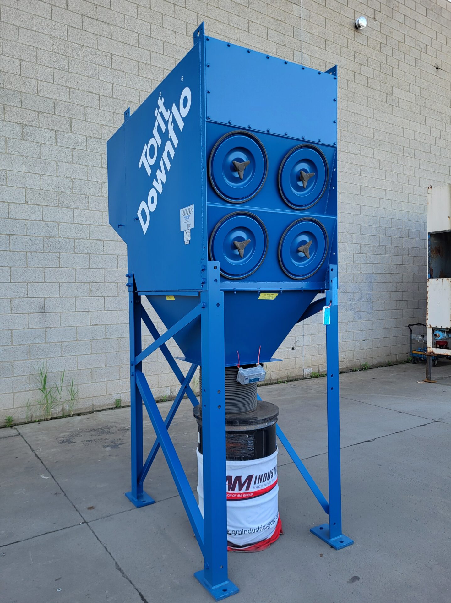 4,000 cfm Donaldson Torit DFT2-8 Cartridge Dust Collector AM23130 - AM ...